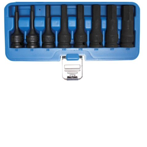 Juego de sockets ALLEN de impacto | entrada 12,5 mm (1/2″) | hexágono ...